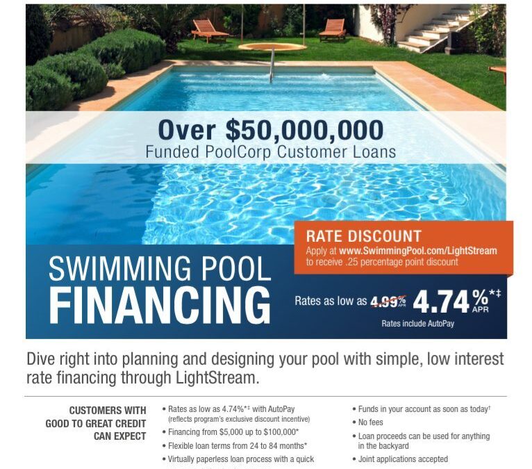 Pool Financing Information - Diamond Pools Keller Texas